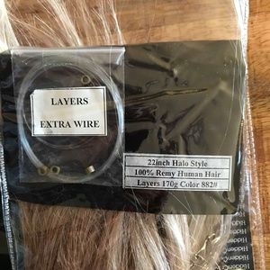 hidden crown hair | Accessories | Hidden Crown Layers Hair Extensions ...